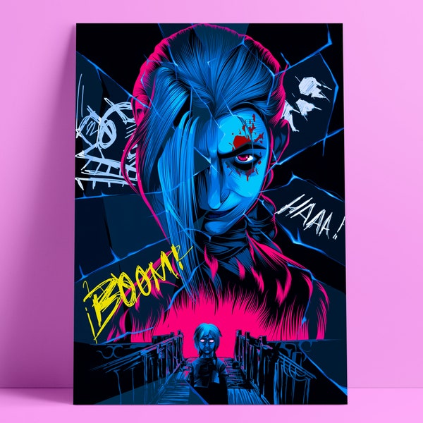 League of Legends Jinx Poster - Etsy