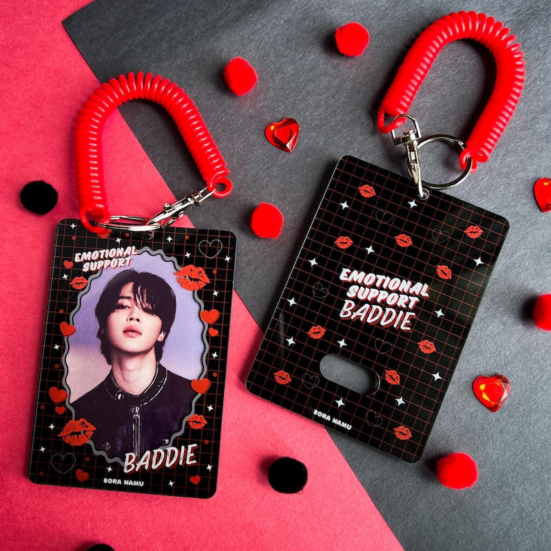 Black and Red Pc Holder - Etsy