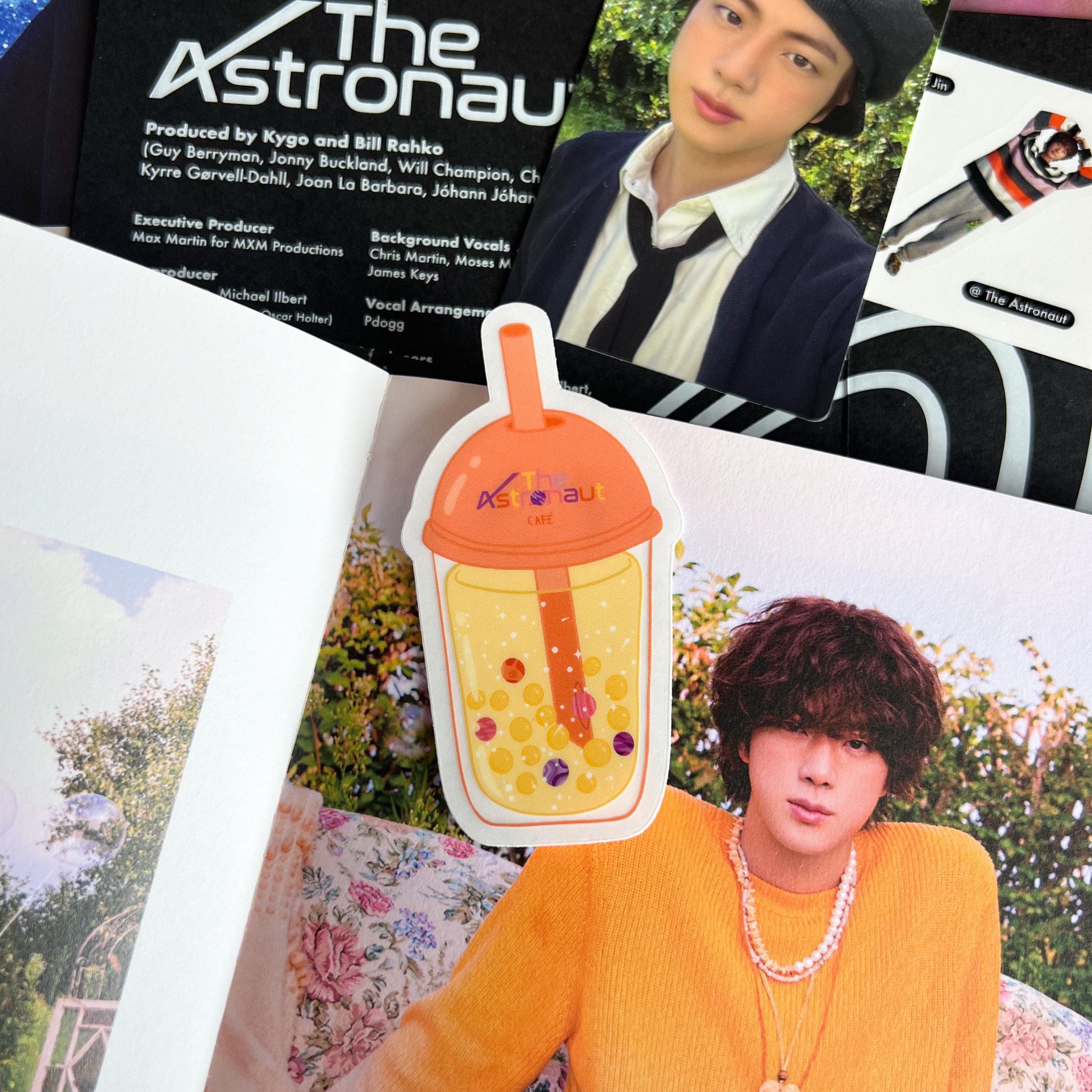 Transparent BTS Album Boba Sticker - Etsy