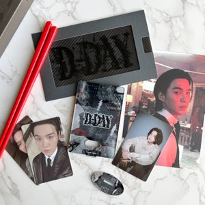 Suga Yoongi D-day Themed Photocard Holder Stand - Etsy