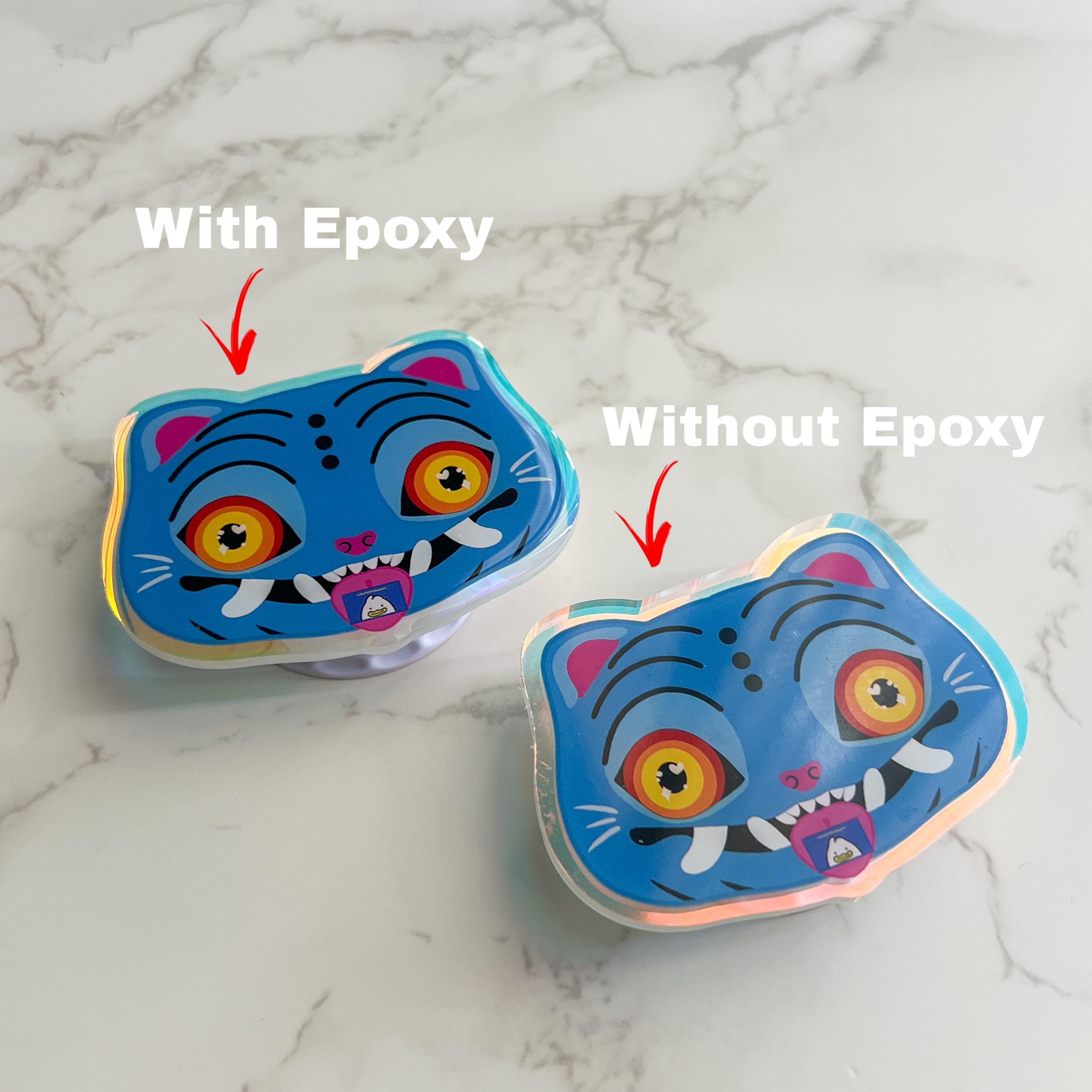 Kpop Blue Tiger Phone Grip - Etsy
