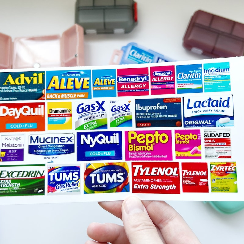 Medicine Label - Etsy