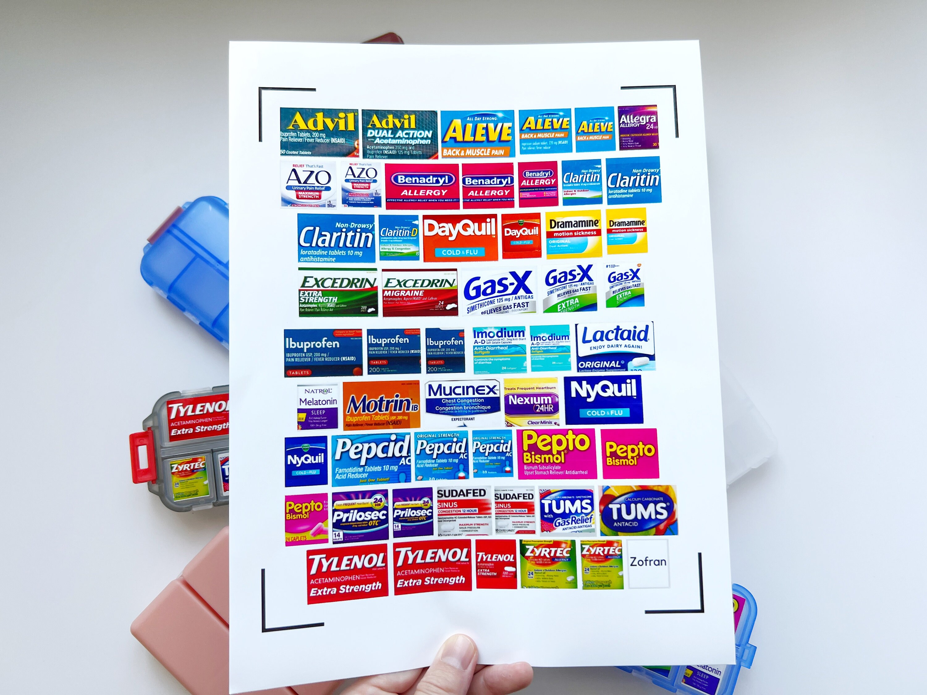 Pocket Pharmacy Labels Medication Labels Peel and Stick Common Drugs ...