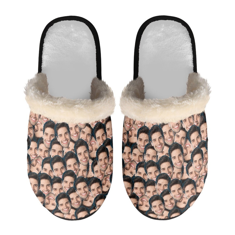 Custom Pet Face Slippers, Personalized Face Slippers, Custom Photo ...