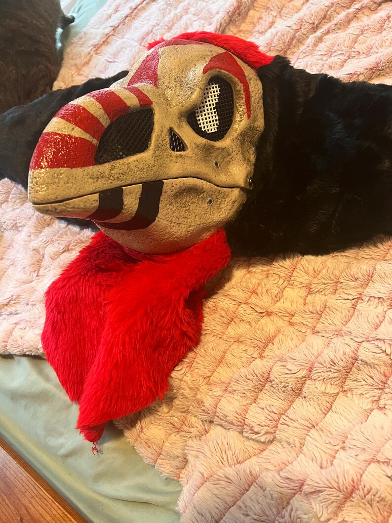 Skull Crow Fursuit Head - Etsy