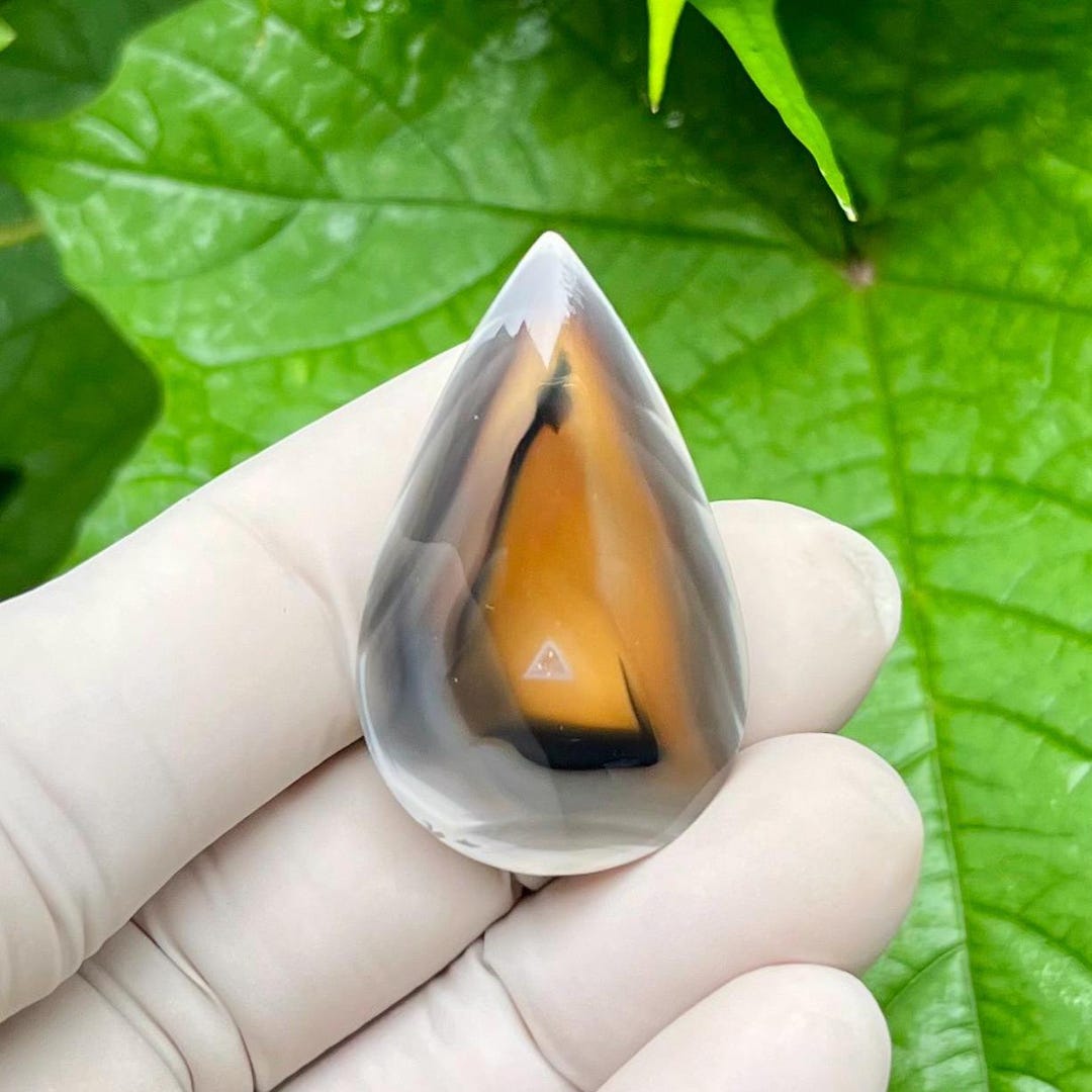 Cabochon CARNELIAN Agat; Rare Pattern Chalcedony - Etsy