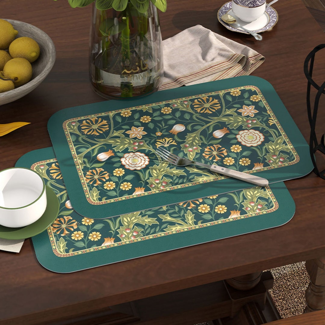 Green Grass-placemats-table Decoration-non-slip and - Etsy