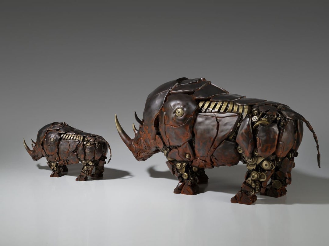 The Copper Model of the Rhinox Warrior Animalin Transformers - Etsy