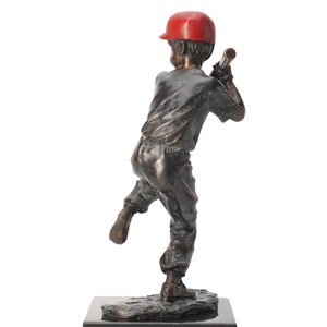 Italian Classic Sculpture,baseball Player Bronze Statue,vintage Bronze ...