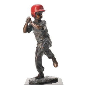 Italian Classic Sculpture,baseball Player Bronze Statue,vintage Bronze ...