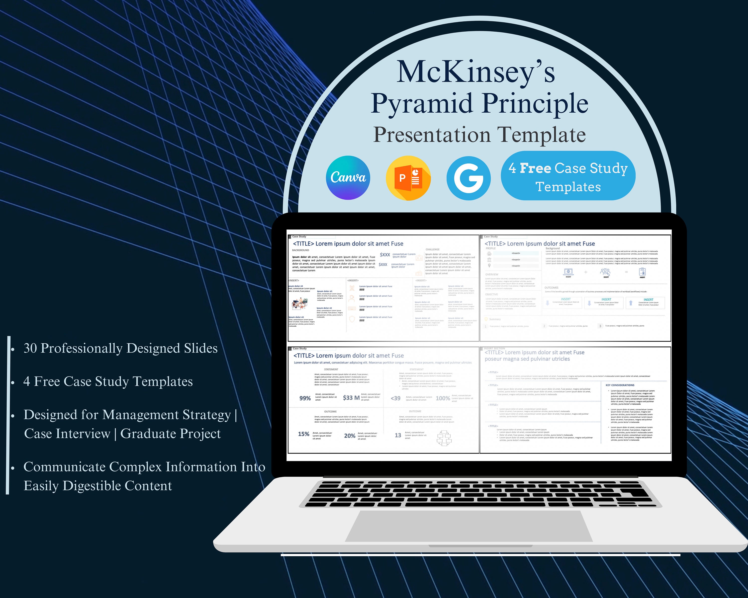 Mckinsey Strategy Framework Template Designed for Complex - Etsy Australia