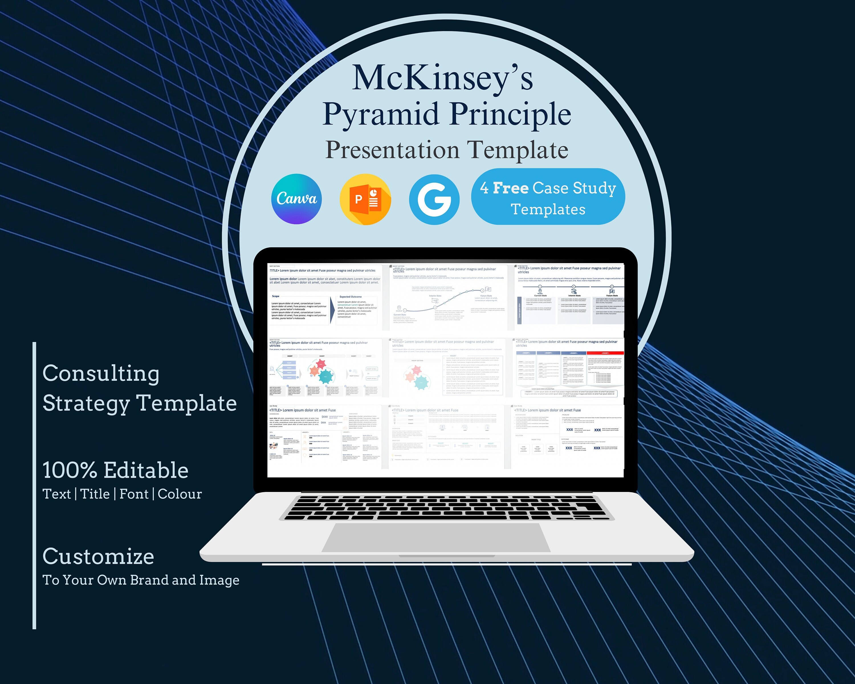 Mckinsey Strategy Framework Template Designed for Complex - Etsy Australia