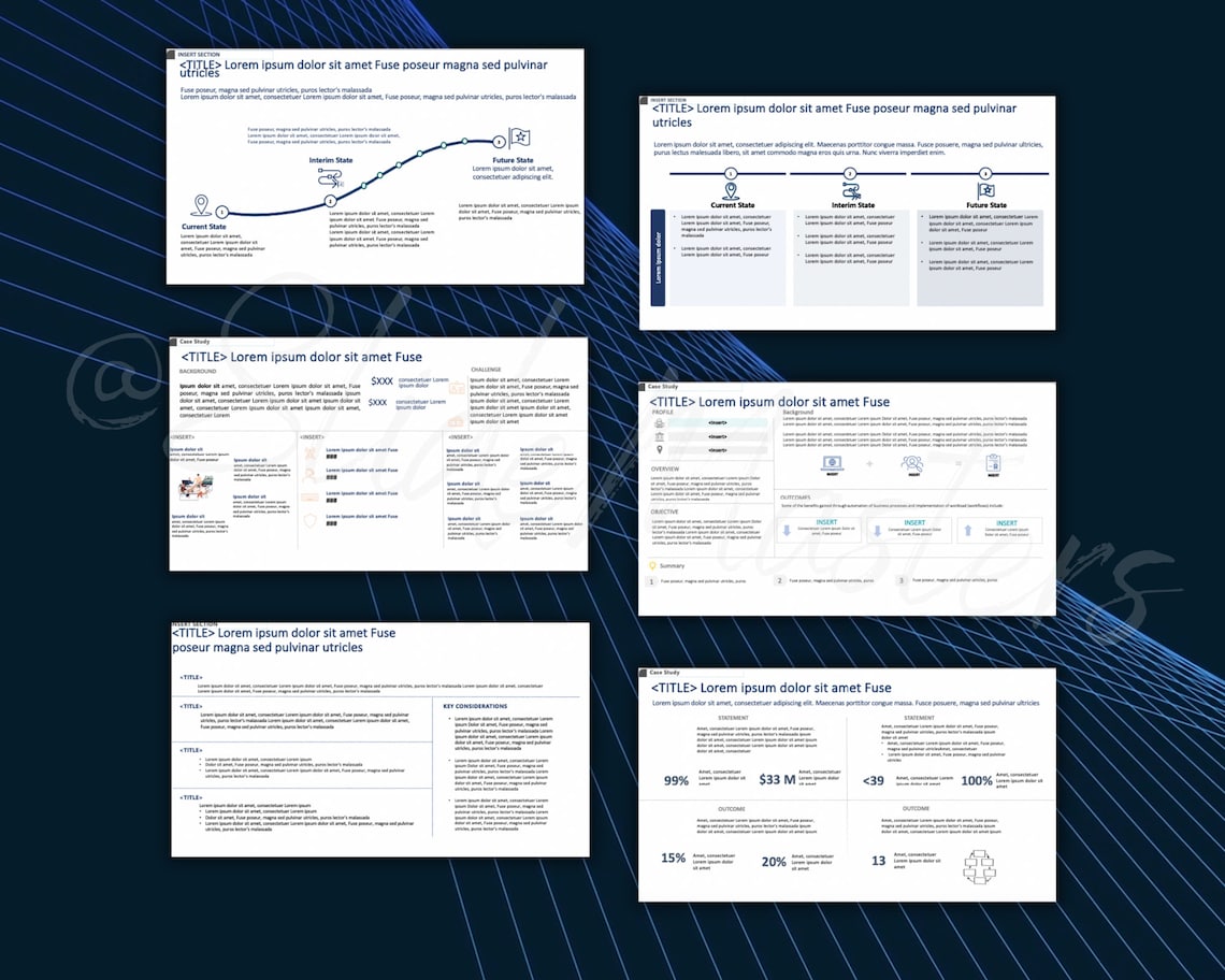 Mckinsey Strategy Framework Template - Designed for Complex Presentation| Management Consulting ...