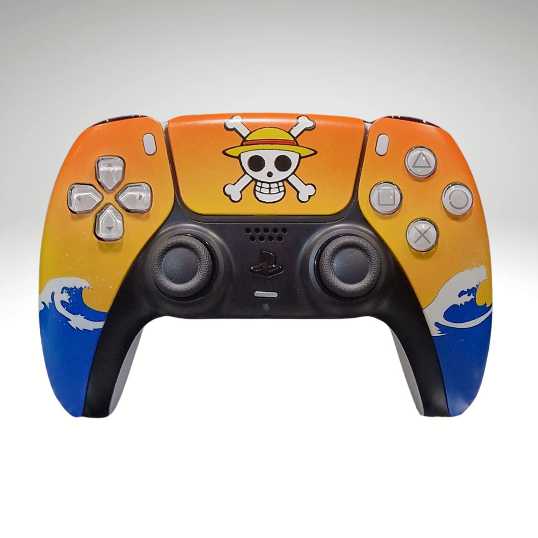 Hand Painted Playstation 5 Luffy Inspired Controller - Etsy