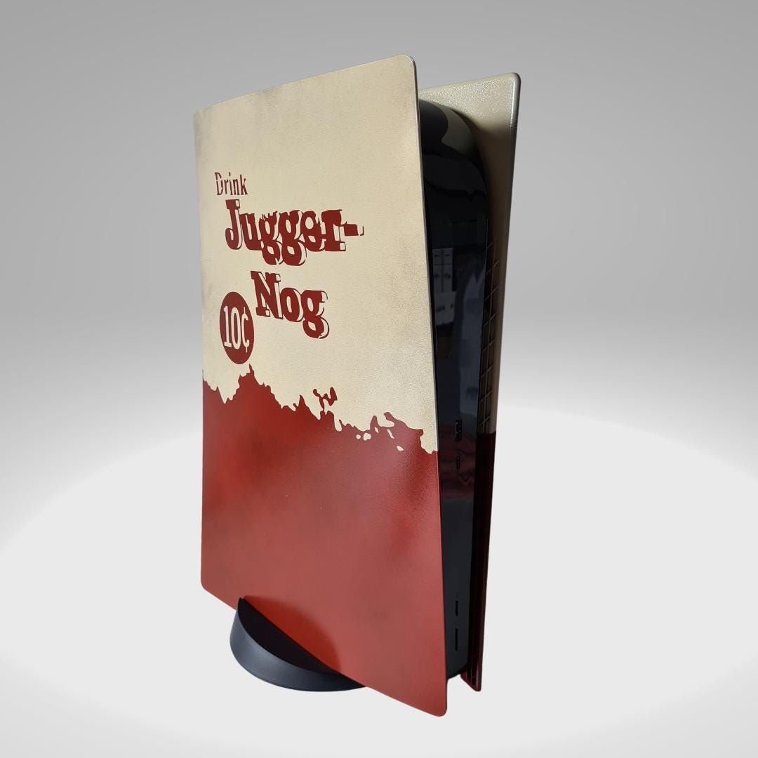 Hand Painted Playstation 5 Jugg Inspired Console Side Panels. - Etsy