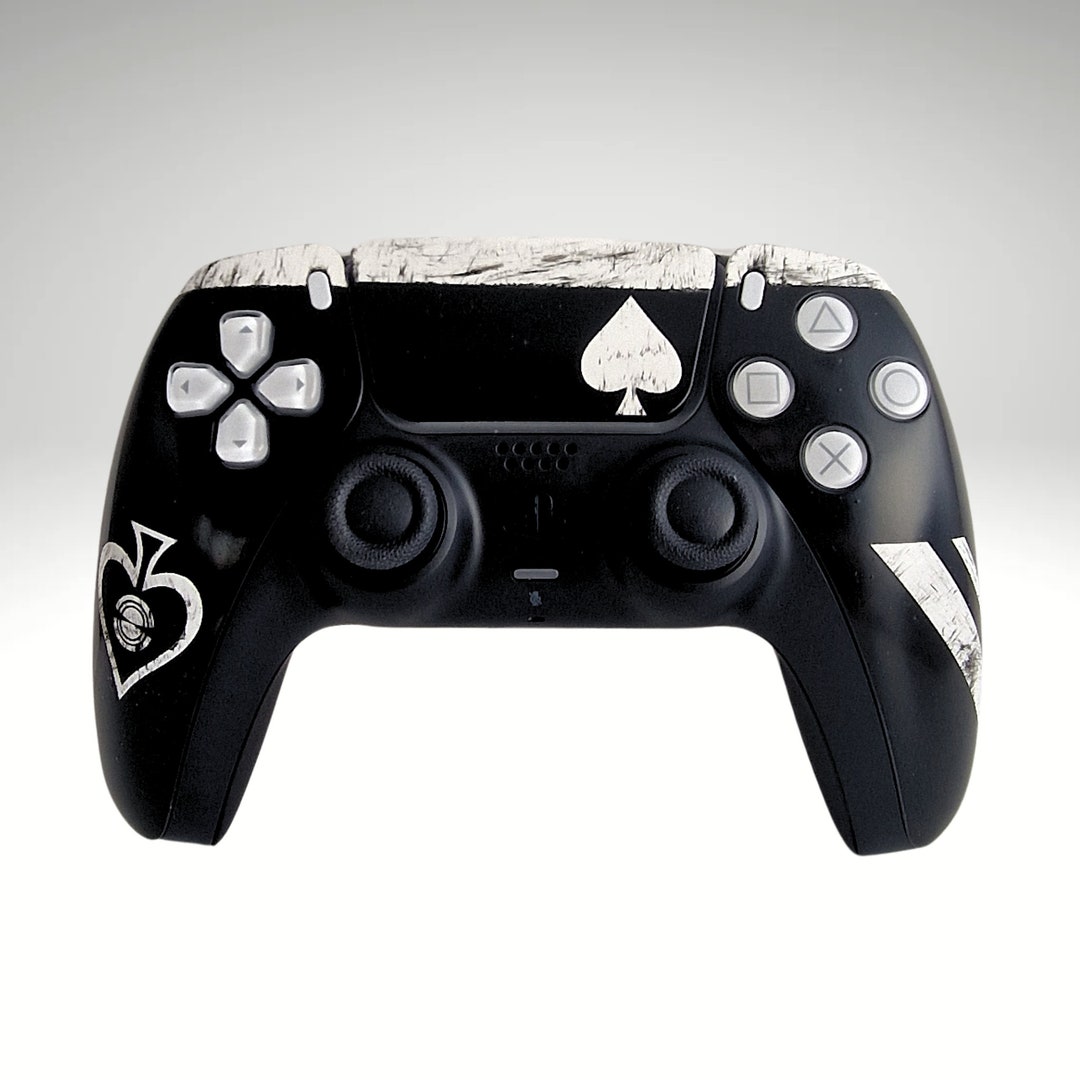 Custom Hand Painted Ace of Spades Themed Destiny Controller. - Etsy