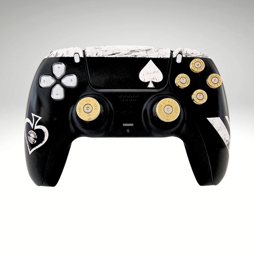 Custom Hand Painted Ace of Spades Destiny Themed Controller With Real ...
