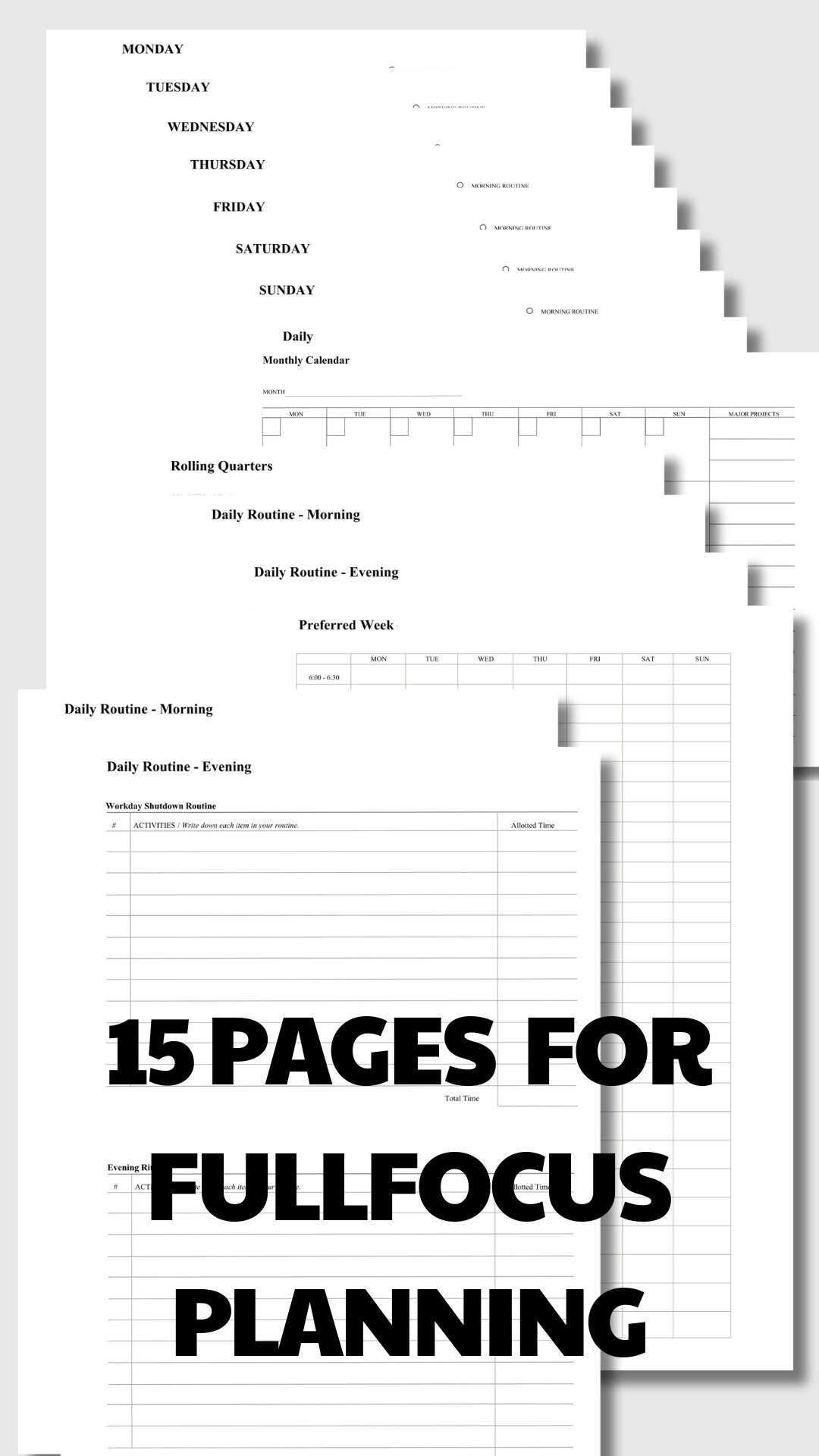 Full Focus Templates - Etsy