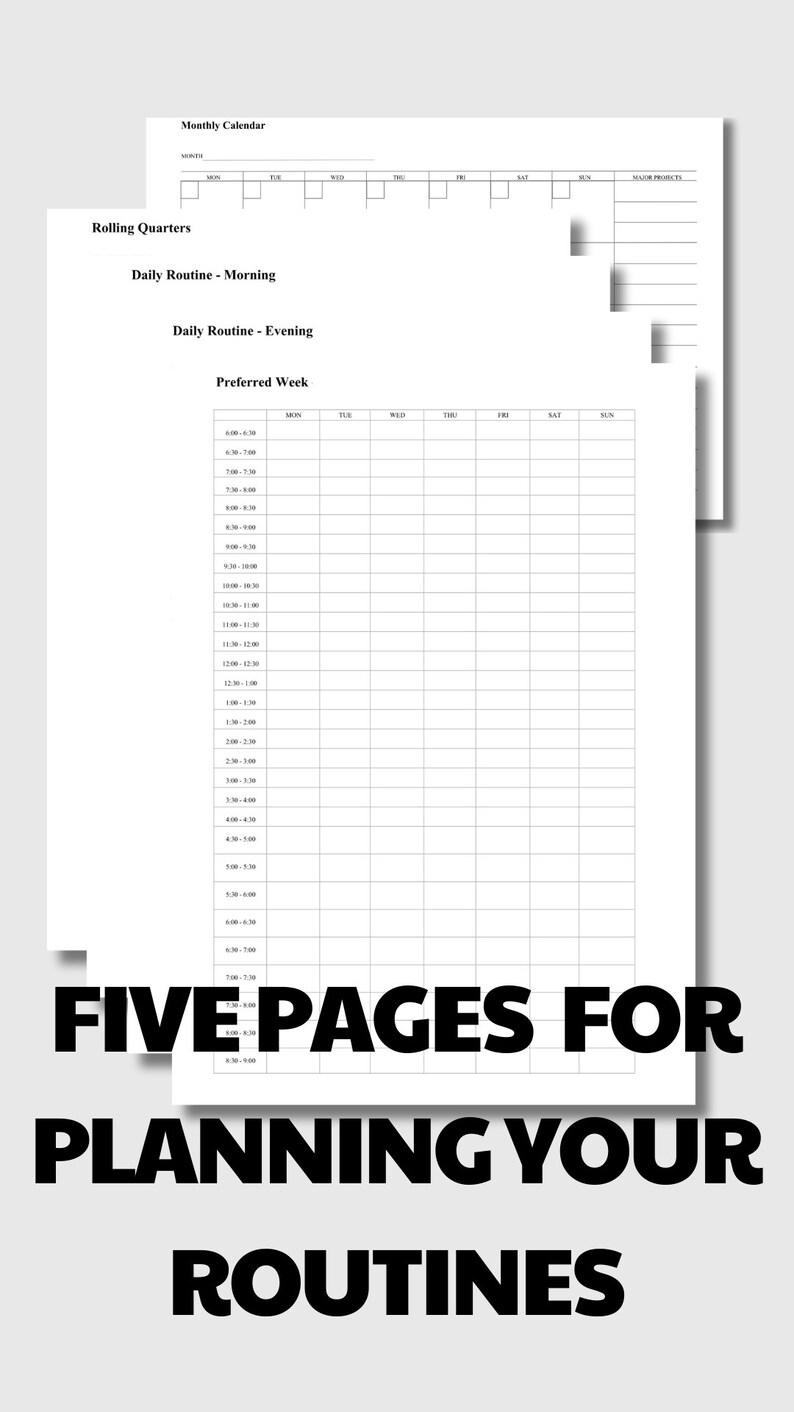 Onenote Full Focus Planner Michael Hyatt Inspired Digital Planner All ...