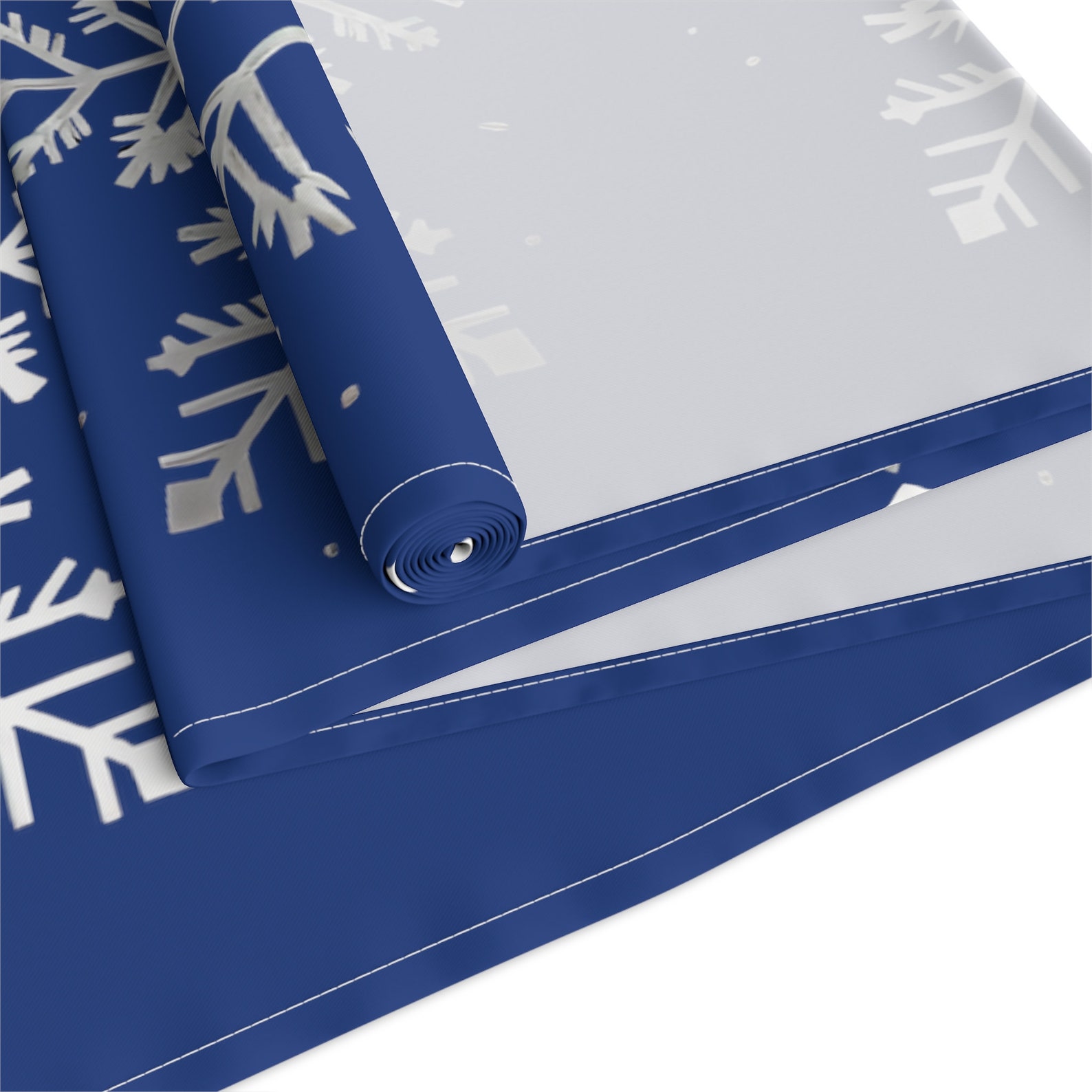 Christmas Table Runner Snow Table Runner for Christmas Table Winter ...