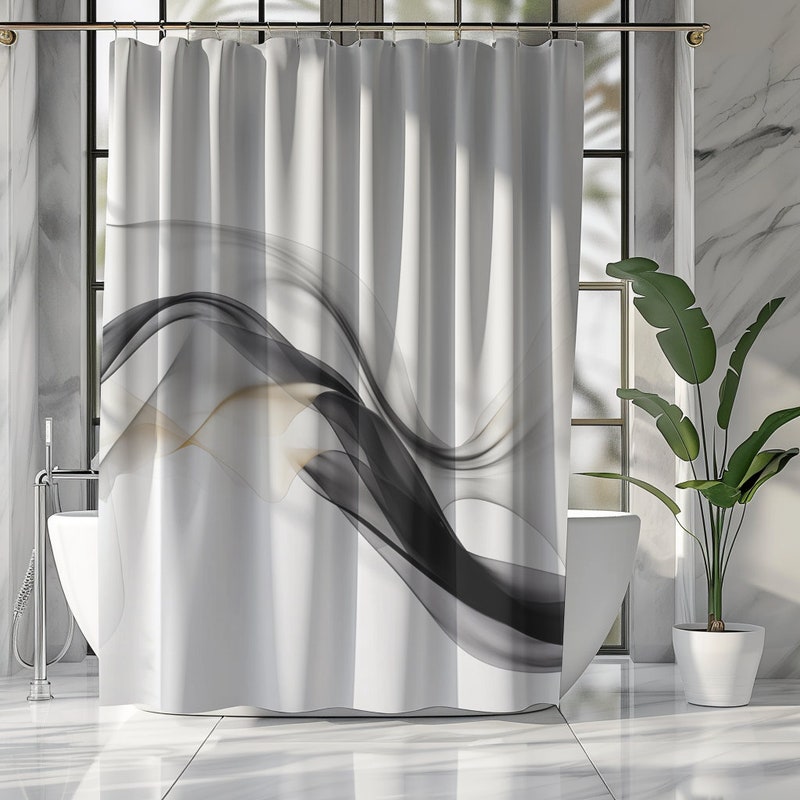 Modern Shower Curtains - Etsy