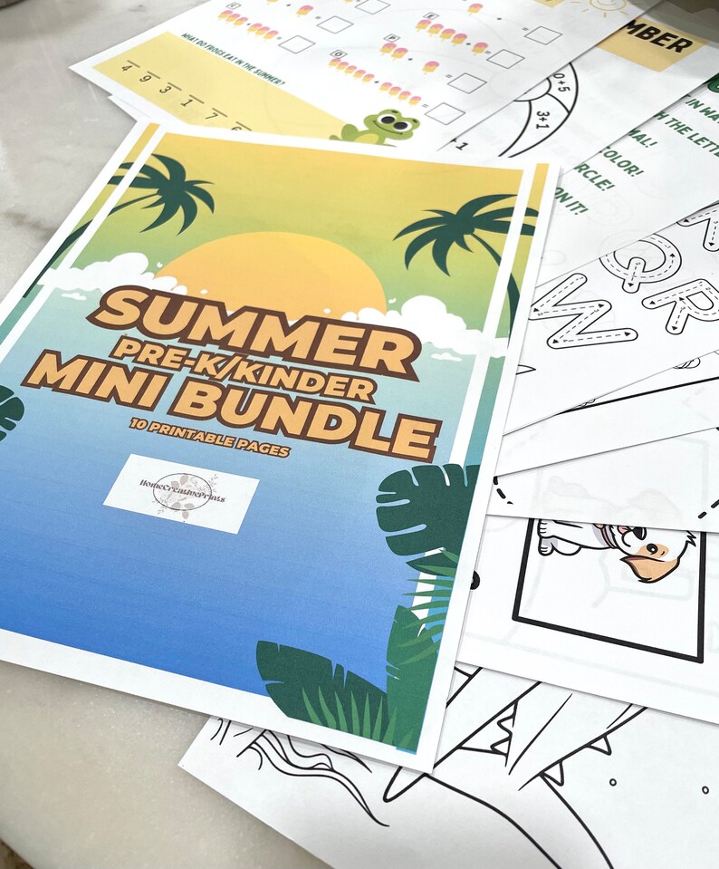 Summer Printable Bundle - Etsy