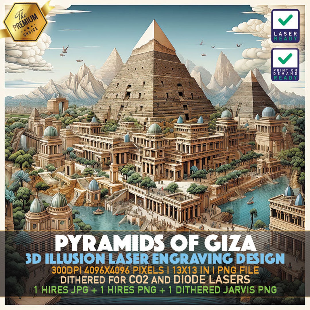 Laser Engraving File | 3D Illusion PNG | Lightburn File | PNG Engraving ...