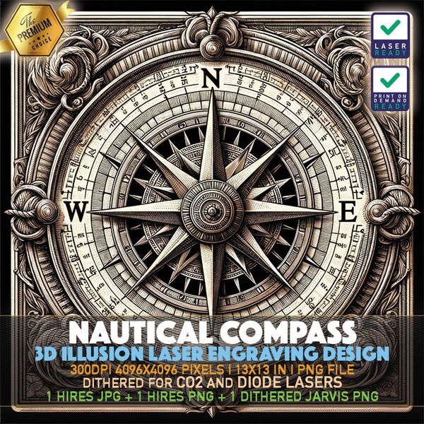 Vintage Compass - Etsy