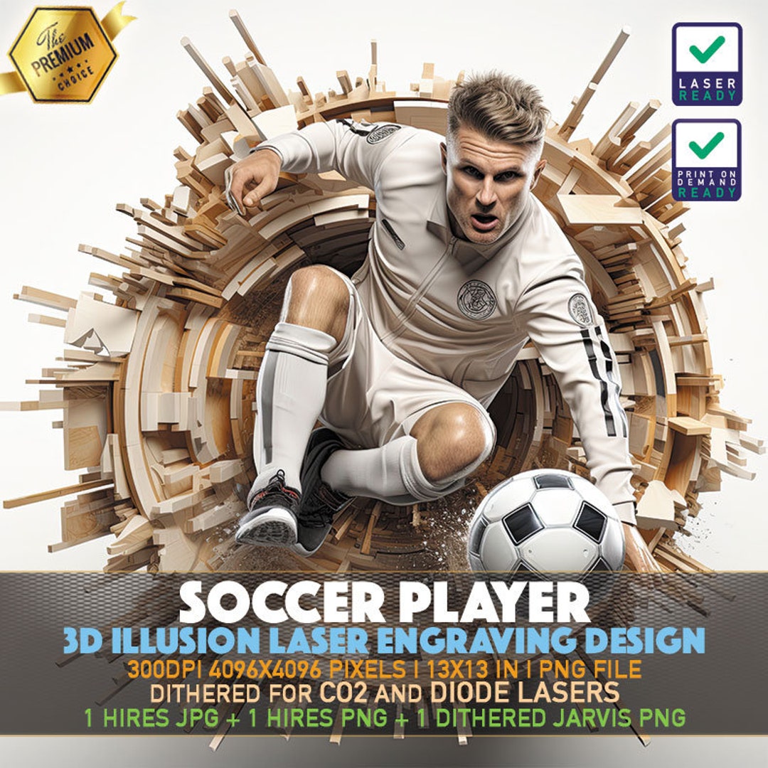 Laser Engraving File | 3D Illusion PNG | Lightburn File | PNG Engraving ...