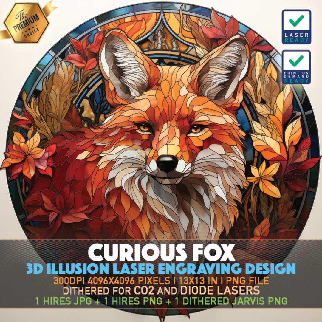 Laser Engraving File | 3D Illusion PNG | Lightburn File | PNG Engraving ...