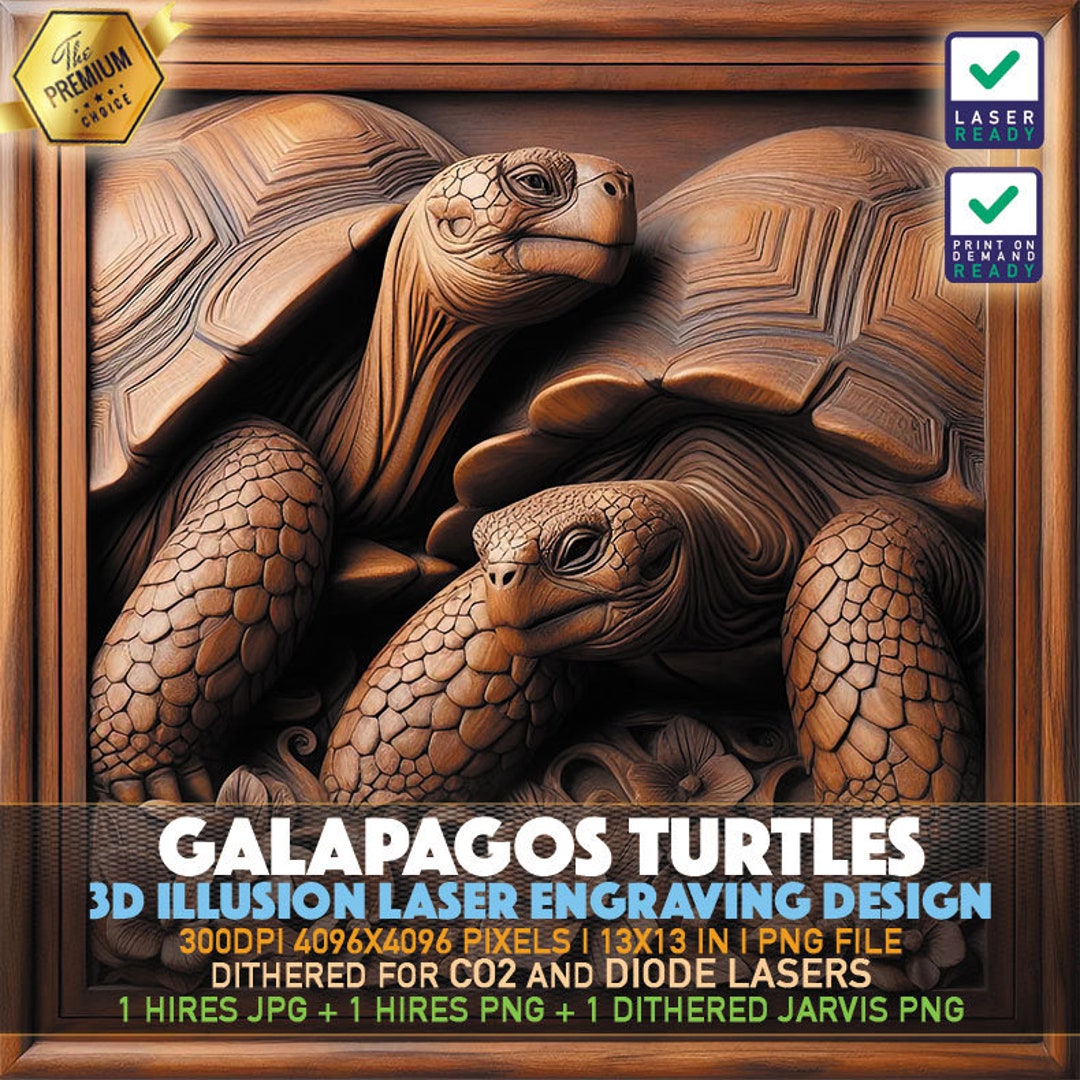 Laser Engraving File | 3D Illusion PNG | Lightburn File | PNG Engraving ...