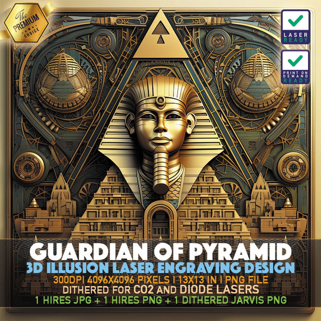 Laser Engraving File | 3D Illusion PNG | Lightburn File | PNG Engraving ...