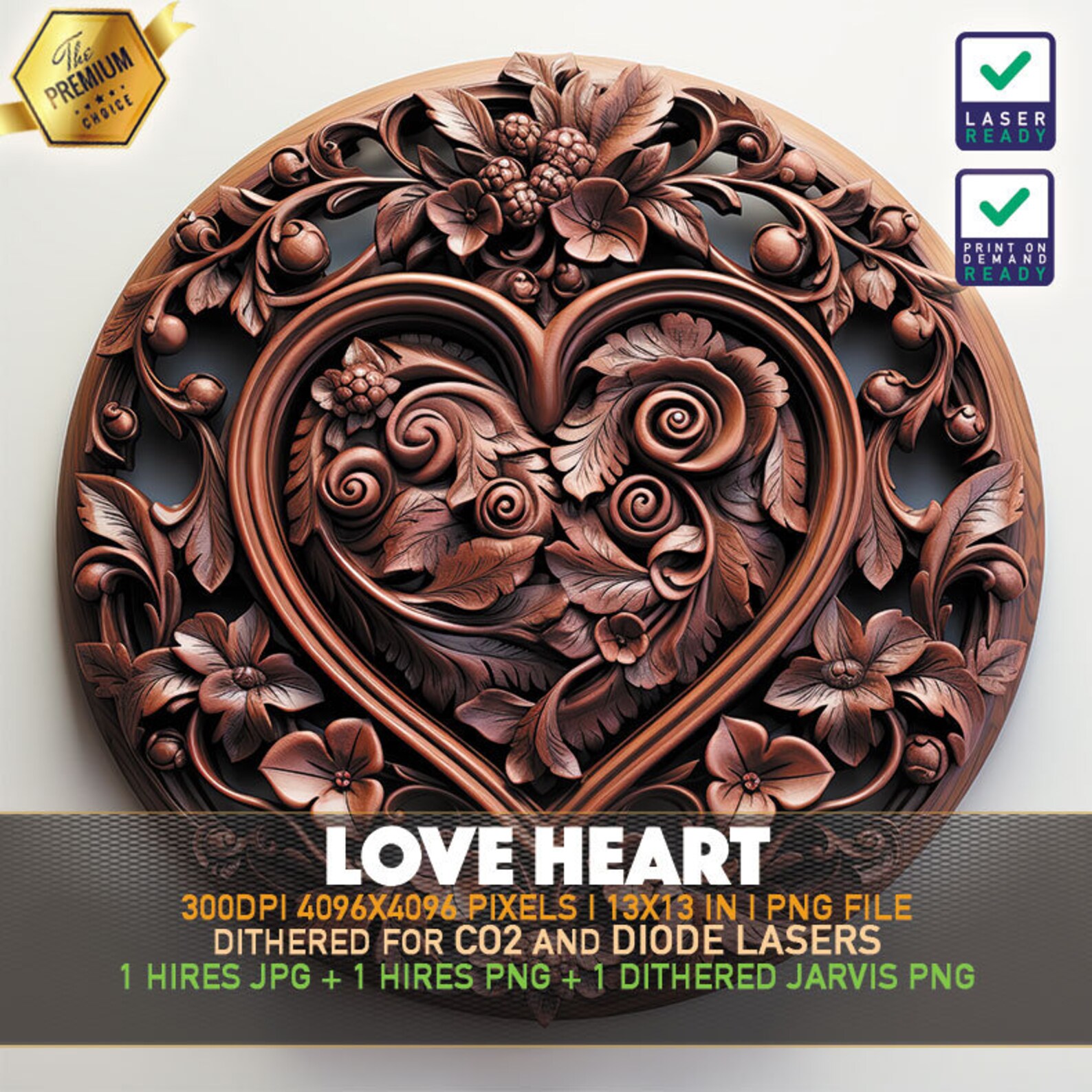 Laser Engraving File | 3D Illusion PNG | Lightburn File | PNG Engraving ...