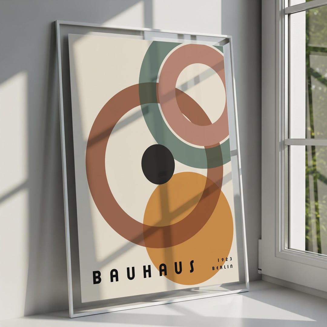 Modern Abstract Wall Decor, Contemporary Poster for Apartment & Living ...