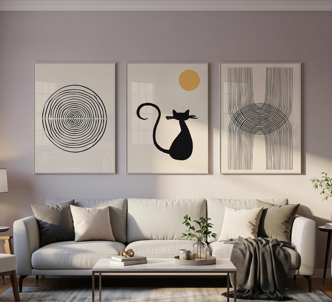 3 Set Wall Prints - Shop 3 Set Modern Wall Prints - Etsy
