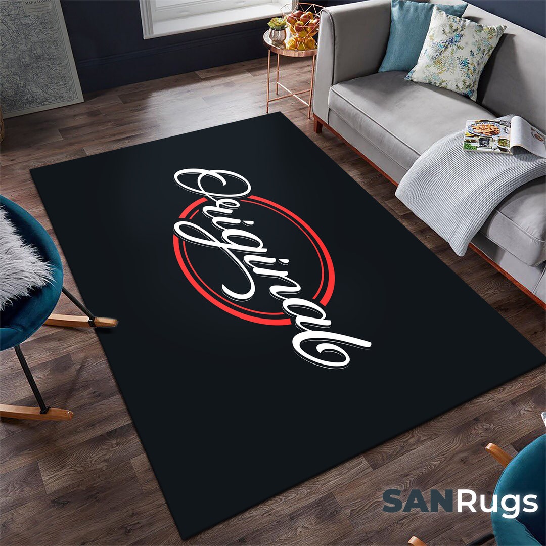 Original Logo Hand Written Rug Lettering Design Carpet - Etsy