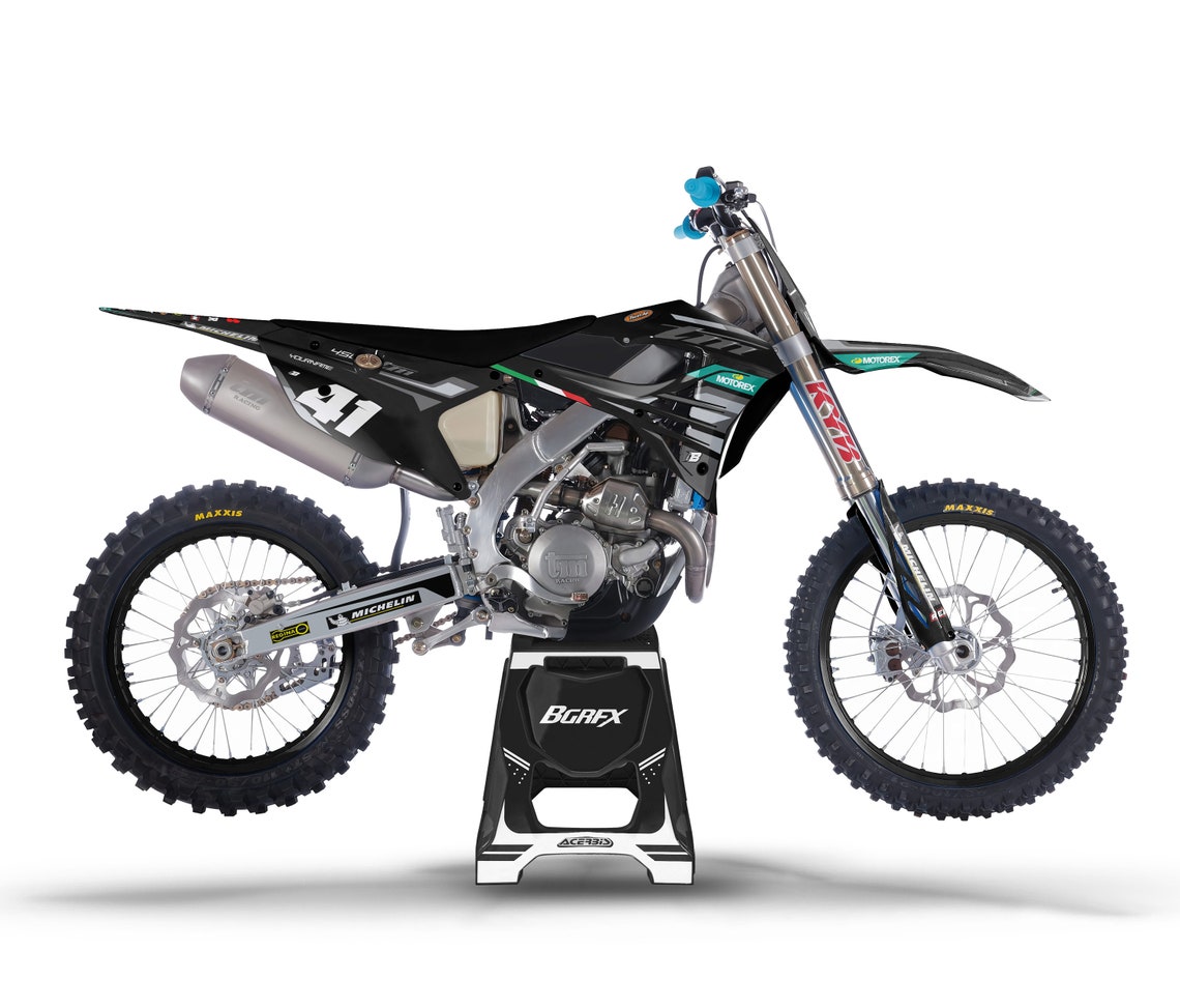 Tm Racing Mx En Smr Smx 125-250-350-450 2022-2024 Full Graphics Kit ...
