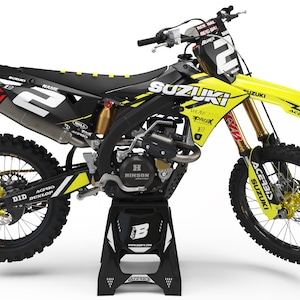 Suzuki Rmz 250-450 2018-2023 Full Graphics Kit With Riders Id. - Etsy