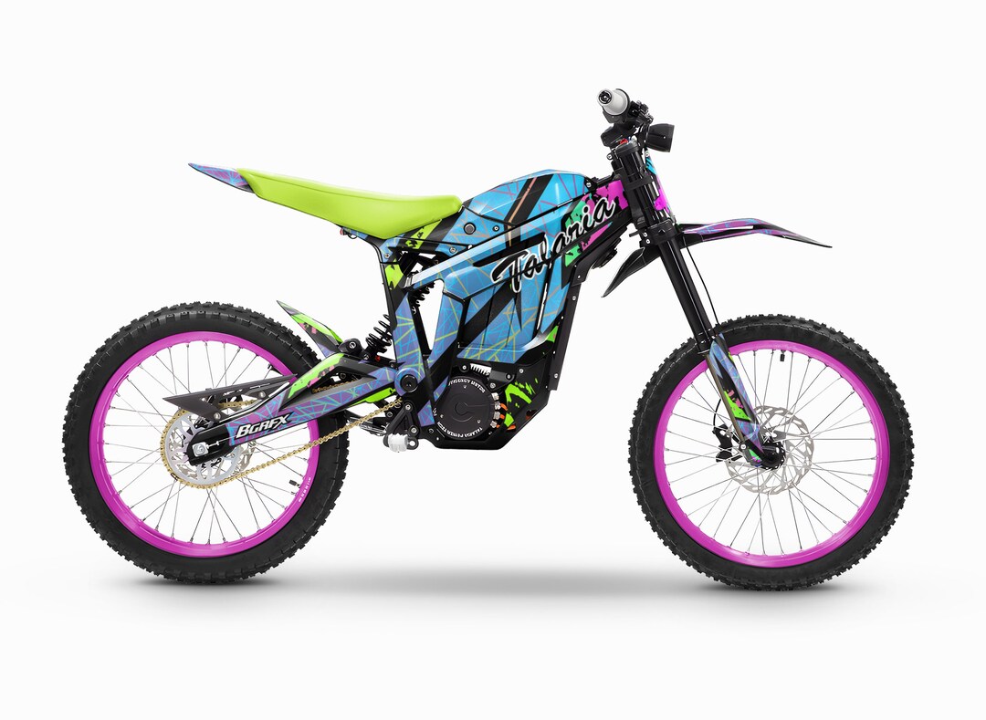 Talaria Sting R Mx Mx3 Mx4 Full Graphics / Stickers Kit With Riders Id ...