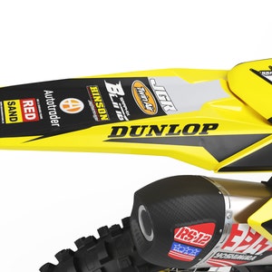 Suzuki Rmz 250-450 2018-2023 Full Graphics Kit With Riders Id. - Etsy