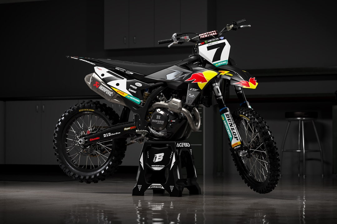 KTM SX-SXF 125-250-350-450 2023-2024 Full Graphics Kit With Riders Id ...