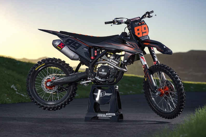 KTM SX-SXF 125-250-350-450 2019-2022 Full Graphics Kit With Riders Id ...