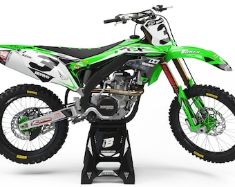 Mx Graphic Kit for Kawasaki KX 250 F 2025 / KX 450 F 2024 - 2025 Full ...