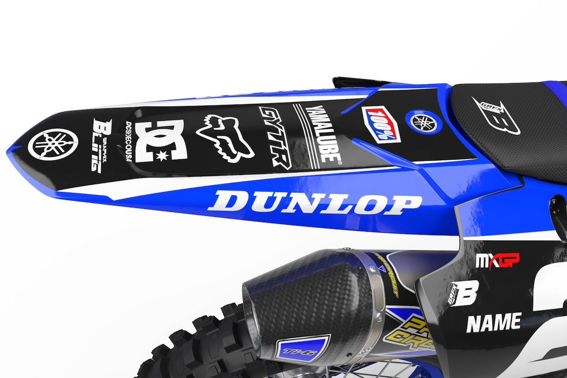 Yamaha Yzf 250-450 2018-2022 Chrome Full Graphics Kit With Riders Id ...