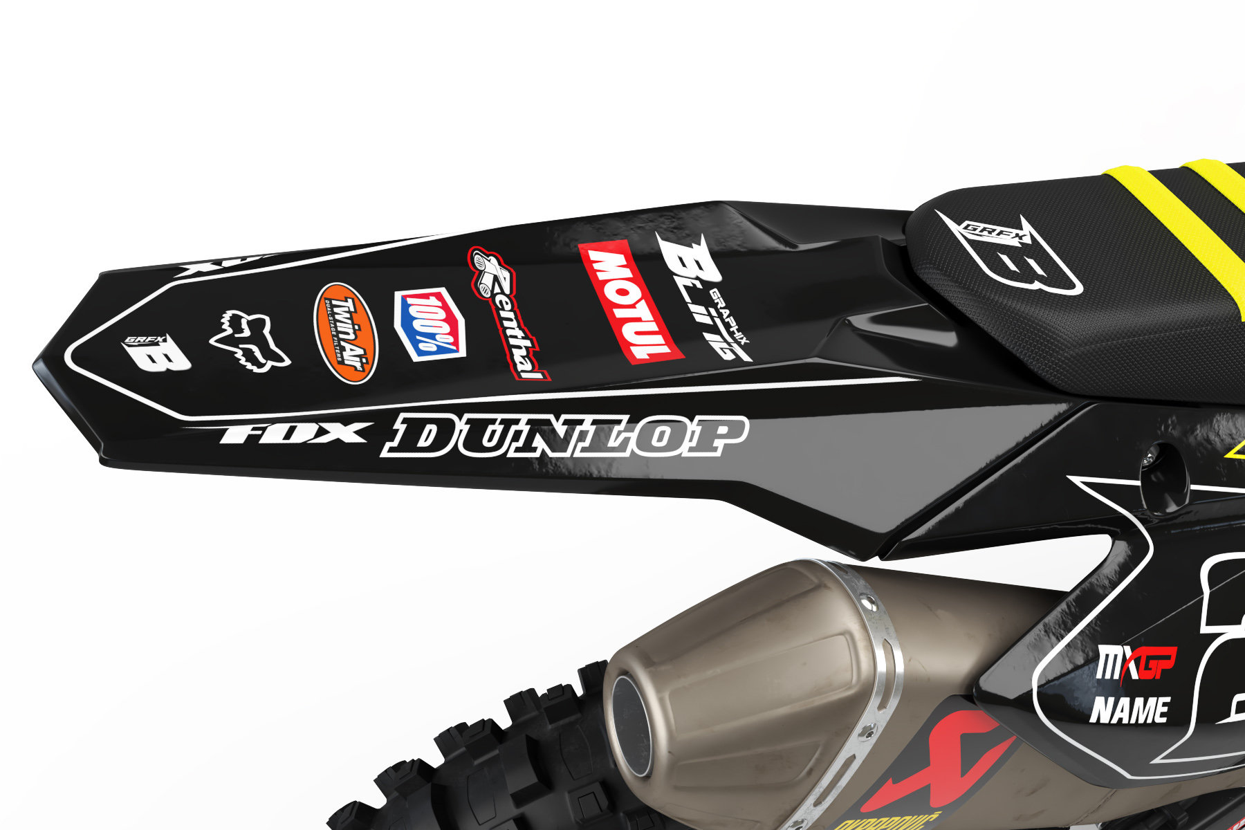 Suzuki Rmz 250-450 2018-2023 Full Graphics Kit With Riders Id. - Etsy