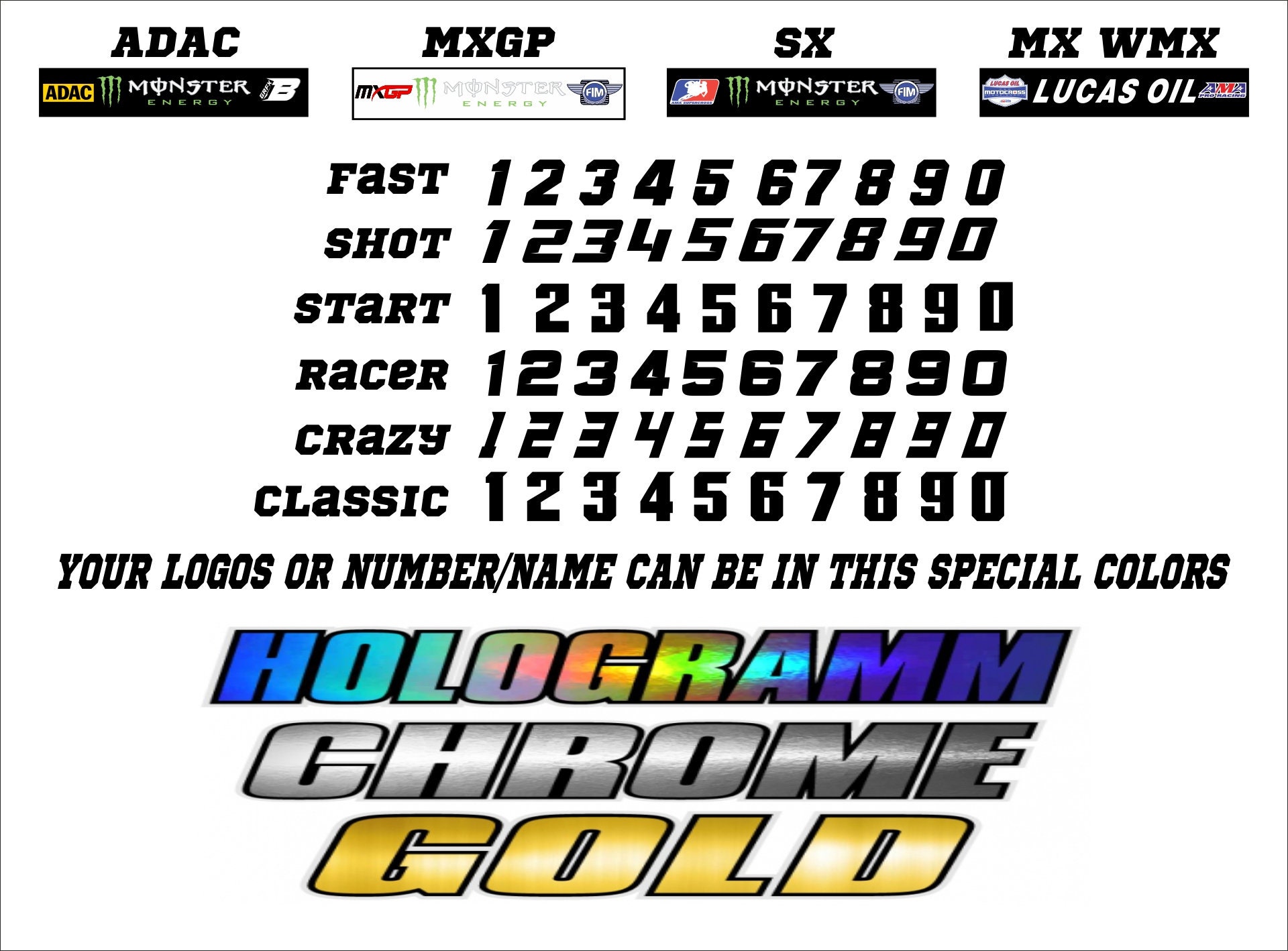 Honda Crf 250-450 2017-2021 Holochromed Full Graphics Kit With Riders ...