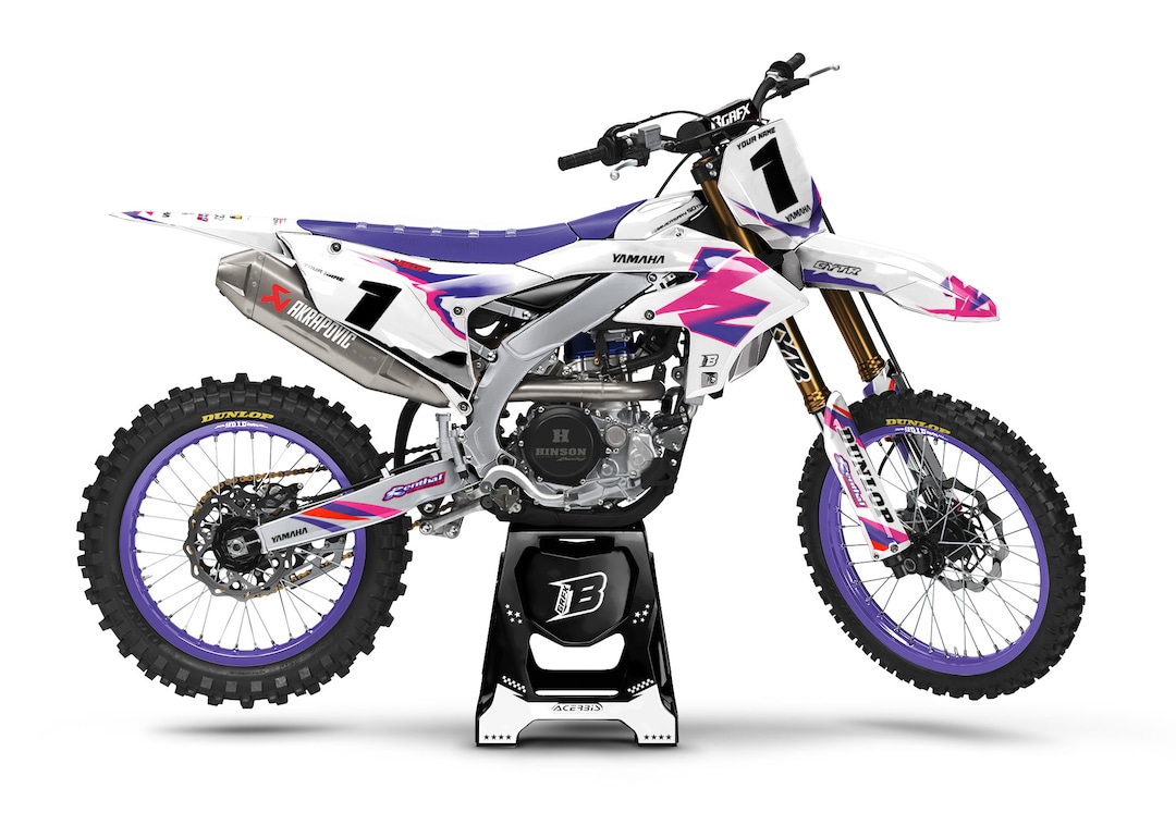 Yamaha Yzf 250-450 2023-2024 Full Graphics Kit With Riders Id. - Etsy
