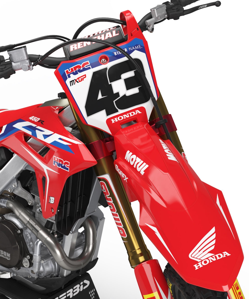Honda Crf 250-450 2021-2023 Full Graphics Kit With Riders Id. - Etsy