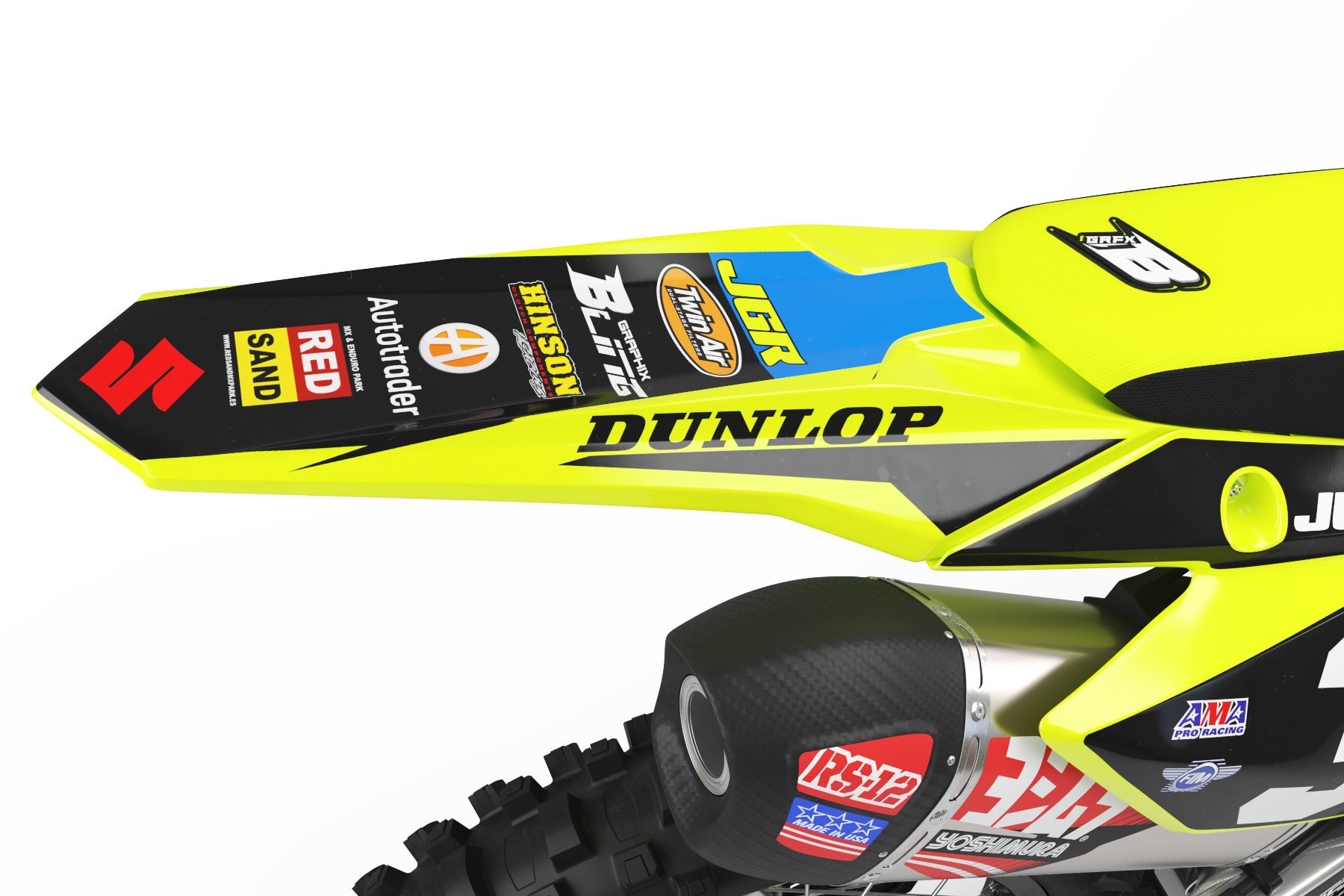 Suzuki Rmz 250-450 2018-2023 Full Graphics Kit With Riders Id. - Etsy