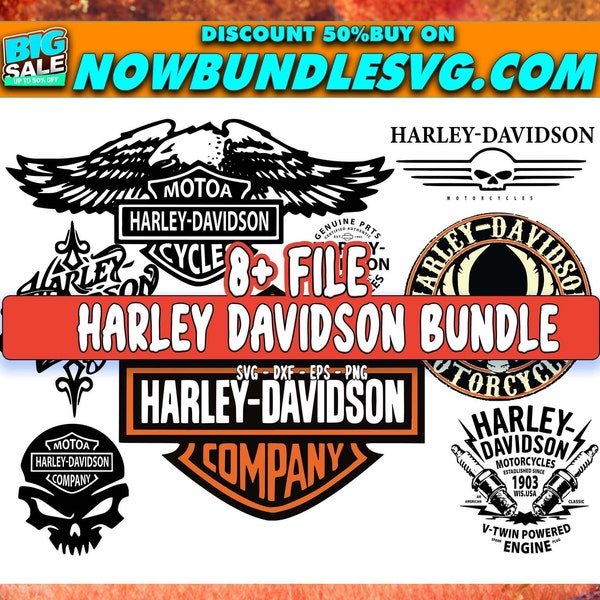 Harley Davidson Cursive Svg - Etsy